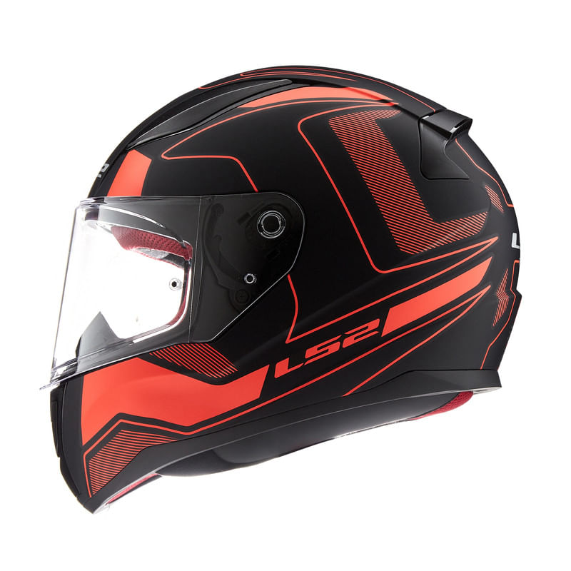 Casco LS2 353 RAPID CARRERA NEGRO / ROJO MATE - 921 Store