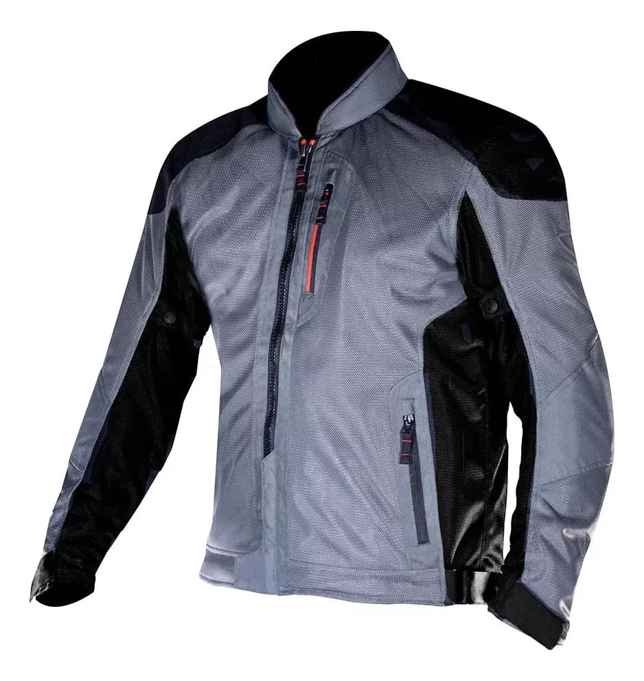 CAMPERA LS2 Alba Hombre Gris Negra - 921 Store